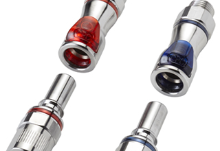 Couplings specifically for liquid cooling applications